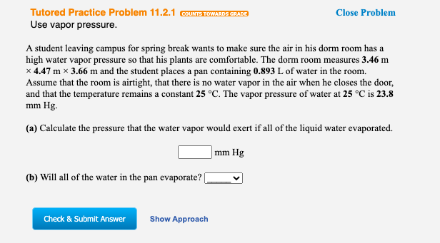 Solved Tutored Practice Problem 11 2 1 Counts Towards Grade