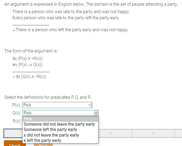 Solved An argument is expressed in English below. If Yuna is | Chegg.com