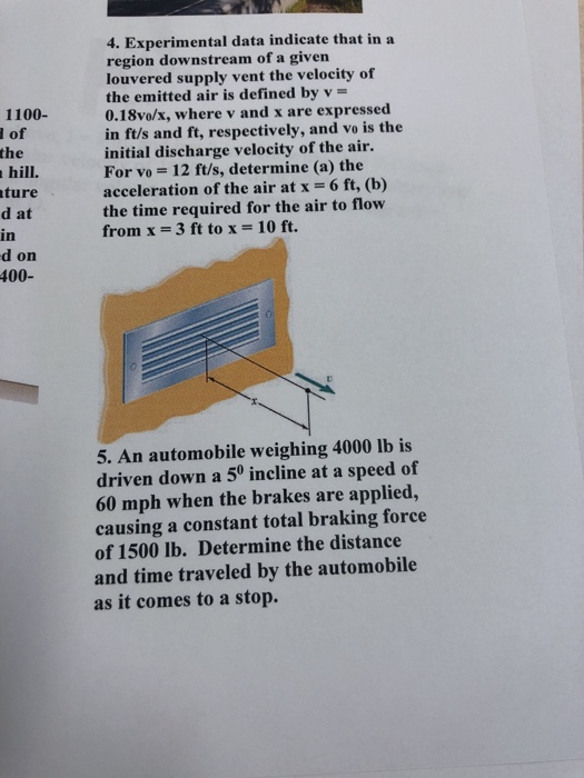 Solved 4. Experimental data indicate that in a region | Chegg.com