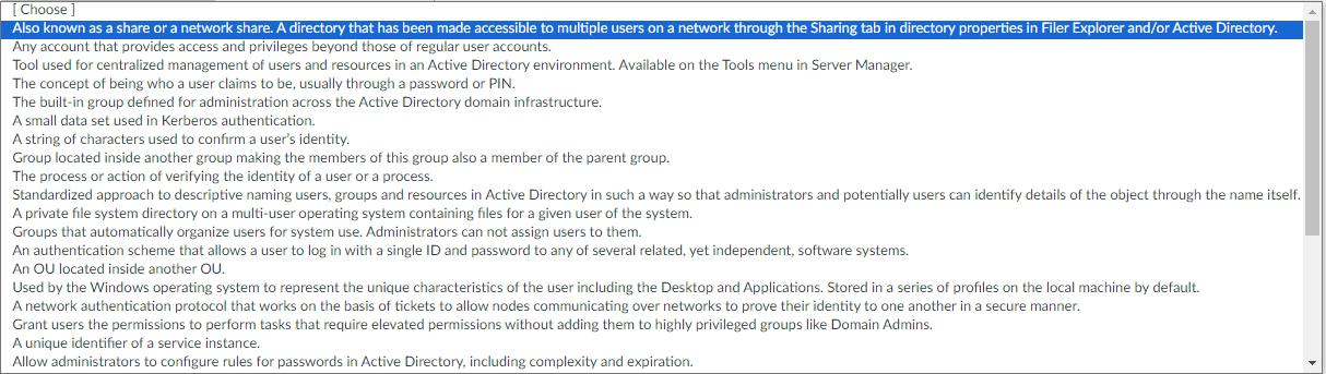 Solved Any account that provides access and privileges | Chegg.com