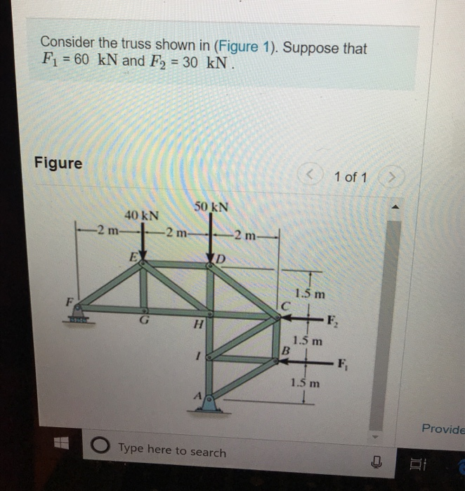 Solved Consider the truss shown in (Figure 1). Suppose that | Chegg.com