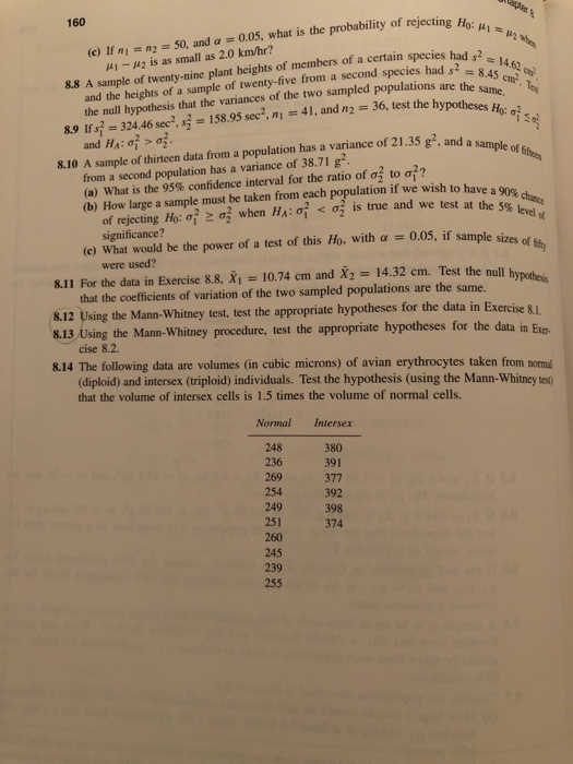 Solved Exercise 8.1 and 8.2 make it the same example 8.1 and | Chegg.com