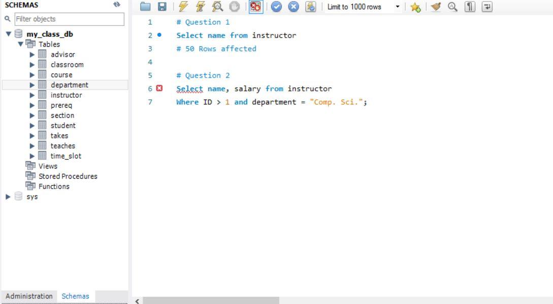 Solved SCHEMAS section student takes teaches time_slot Views | Chegg.com