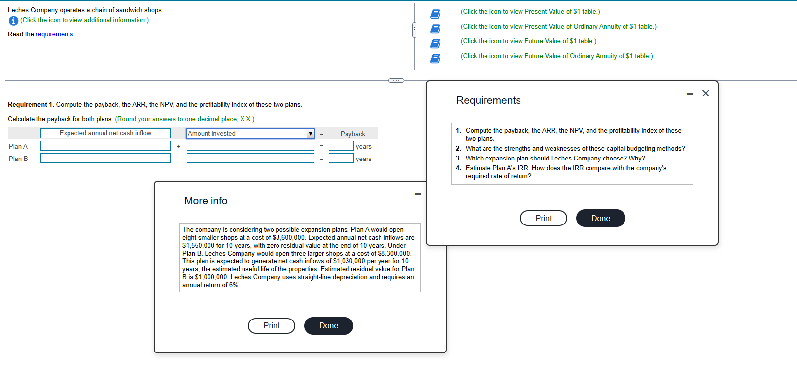 Solved (Click the icon to view Future Value of Ordinary | Chegg.com