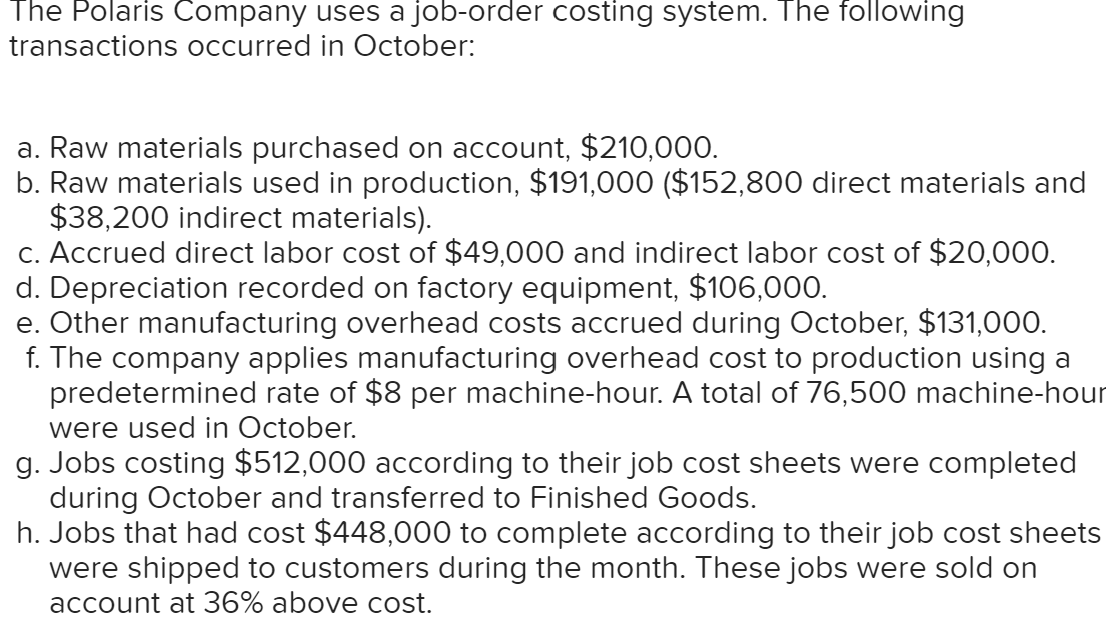 Solved 1. Prepare journal entries to record the transactions | Chegg.com