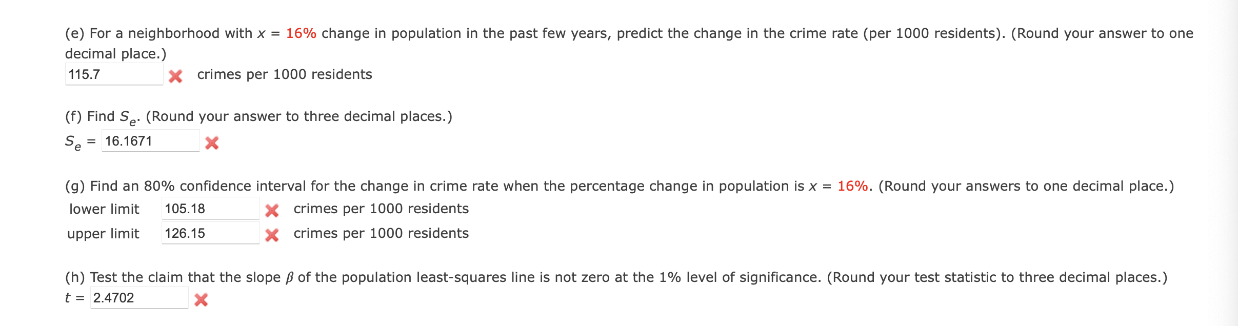 Solved Let x be a random variable representing percentage | Chegg.com
