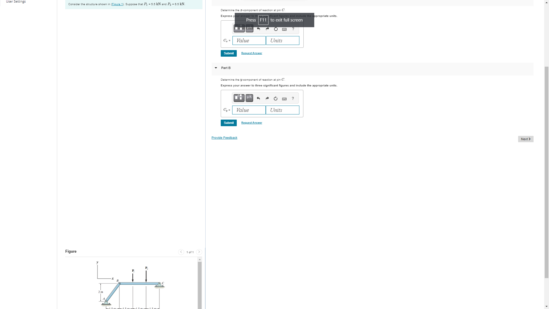 Solved User SettingsConsider the structure shown in (Figure | Chegg.com