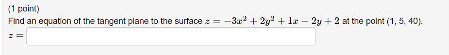 Solved Find the linearization of the function | Chegg.com