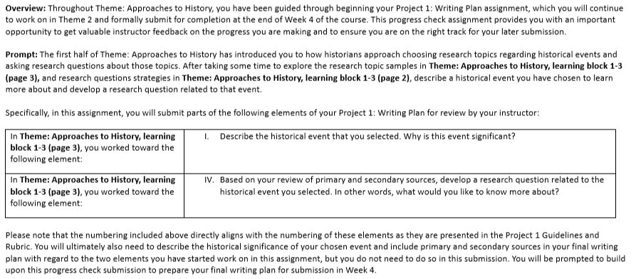 First Part: Describe the historical event that you | Chegg.com