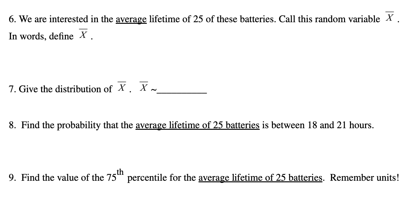 Solved Central Limit Theorem (CLT) QUESTION: The | Chegg.com