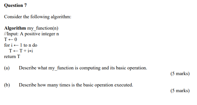 Solved The question requires knowledge of Data Structures | Chegg.com