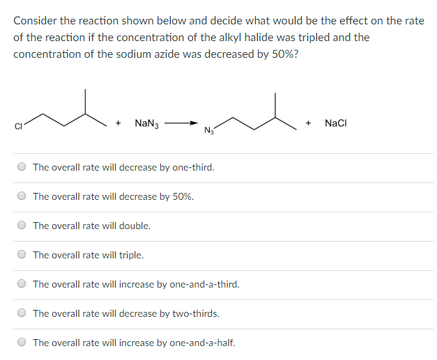 Solved Consider the reaction shown below and decide what | Chegg.com