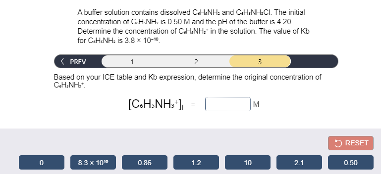 Solved A buffer solution contains dissolved CsH:NH, and | Chegg.com