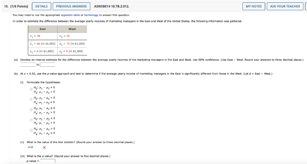 You may need to use the appropriate appendix table or | Chegg.com