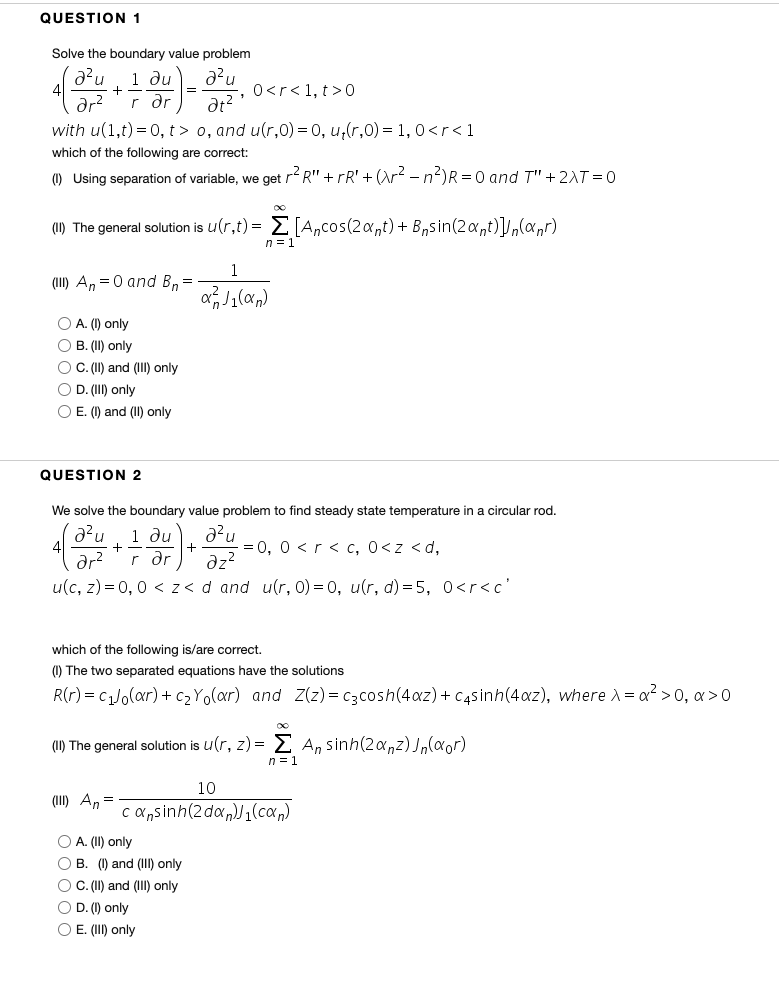 Solve the boundary value problem | Chegg.com