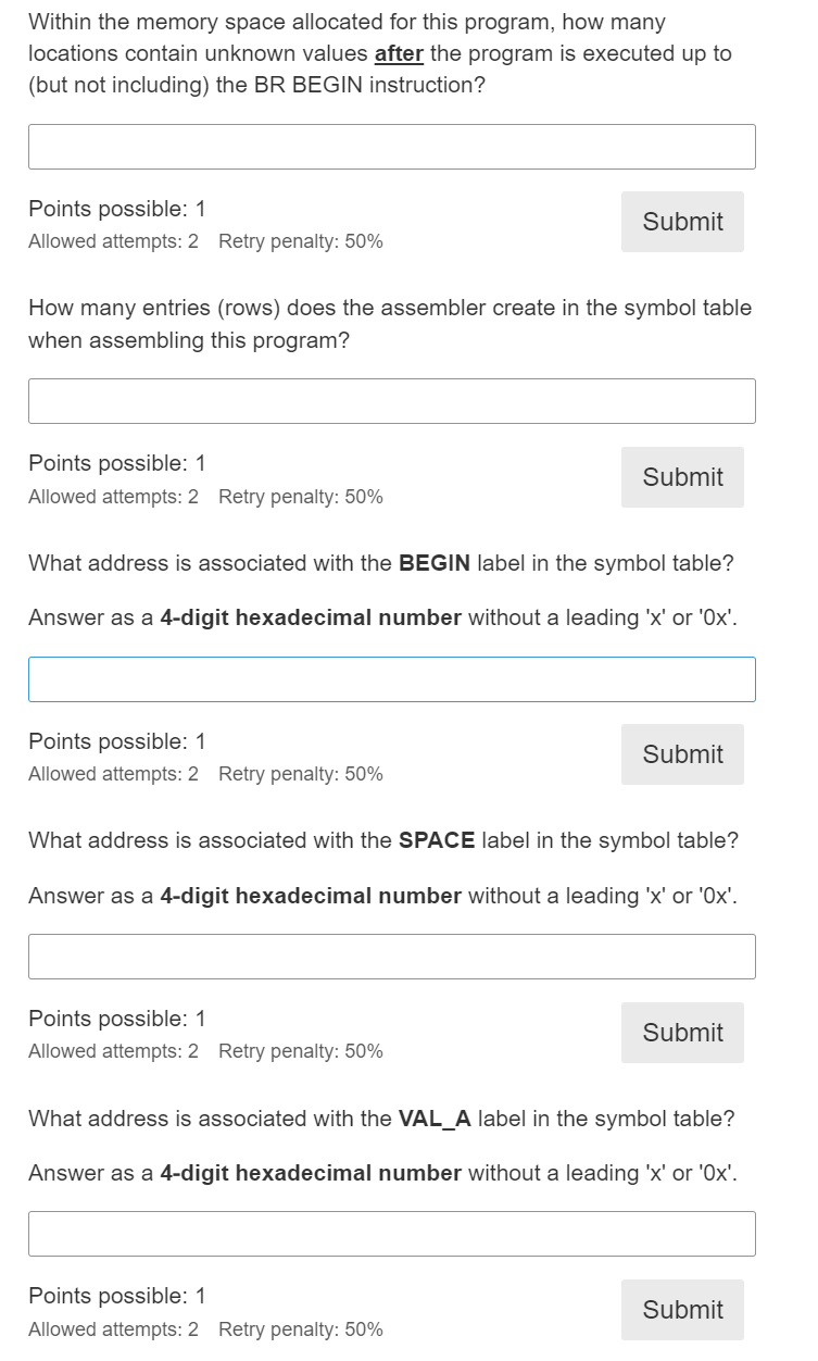 Solved All questions on this page refer to the code above. | Chegg.com