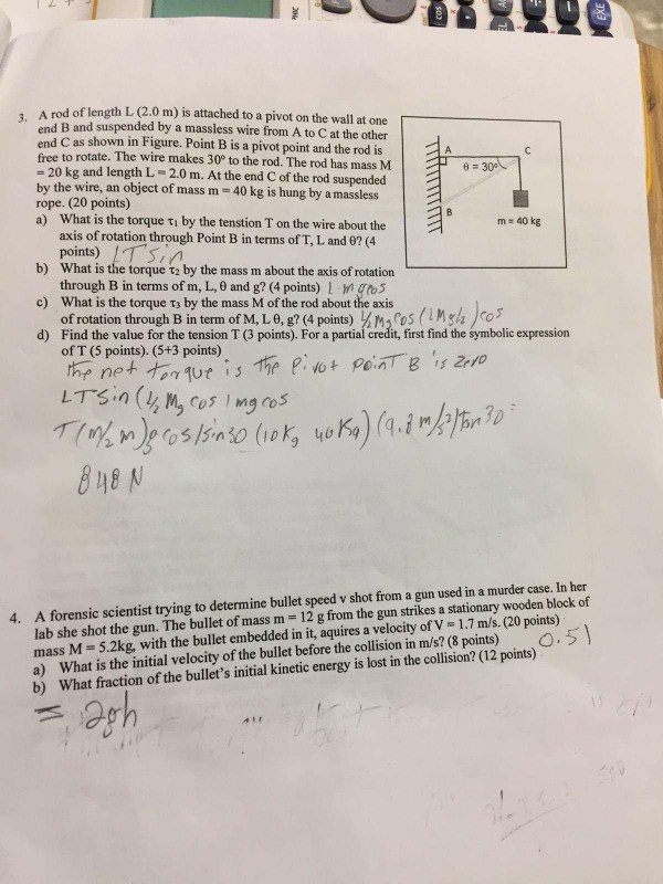 Solved A block of mass m- 10 kg on a rough horizontal | Chegg.com
