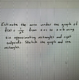 Solved Estimate the area under the graph of f(x)=x21 from | Chegg.com