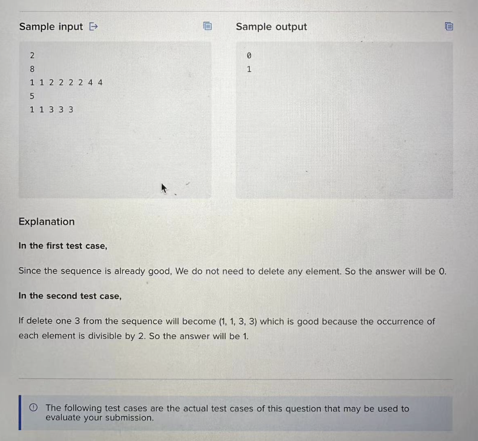 Solved Minimum Deletion You are given a sequence A of length | Chegg.com