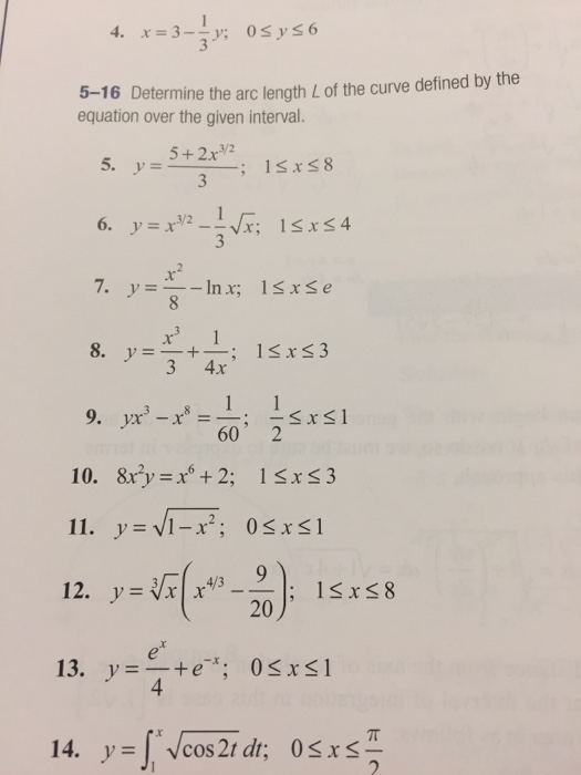 Solved x = 3 - 1/3 y: 0 lessthanorequalto y | Chegg.com