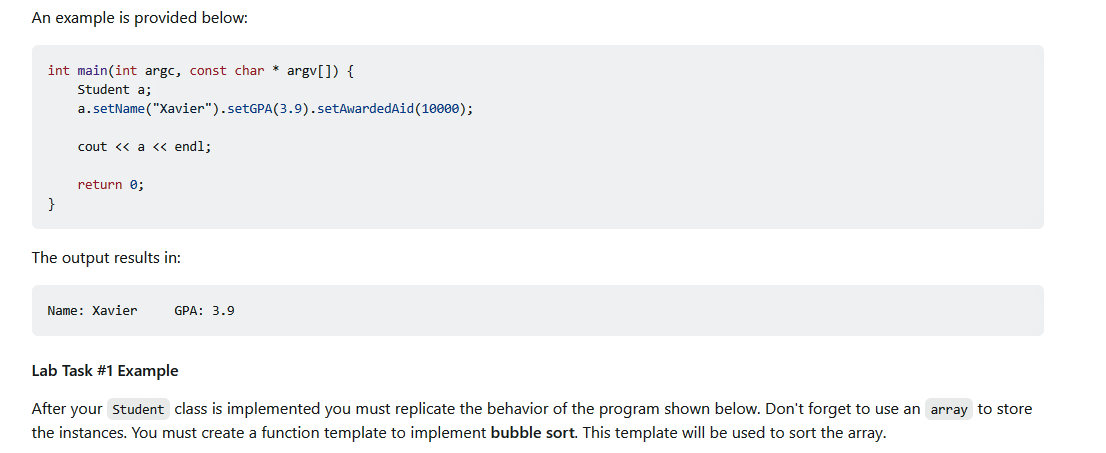 Solved Lab: Operator Overloading Overview In this lab you | Chegg.com