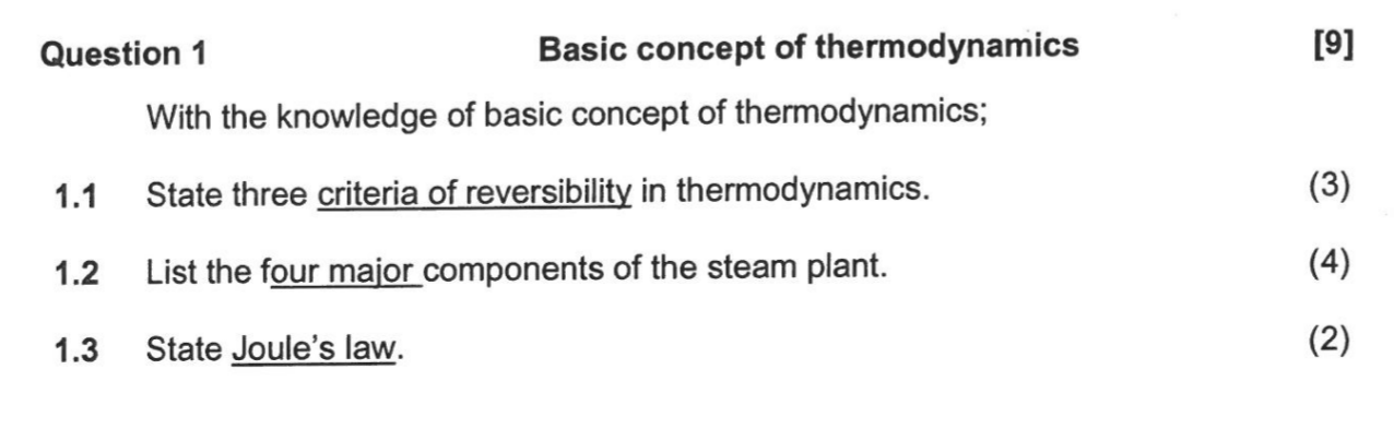 Solved Question 1 Basic concept of thermodynamics With the | Chegg.com