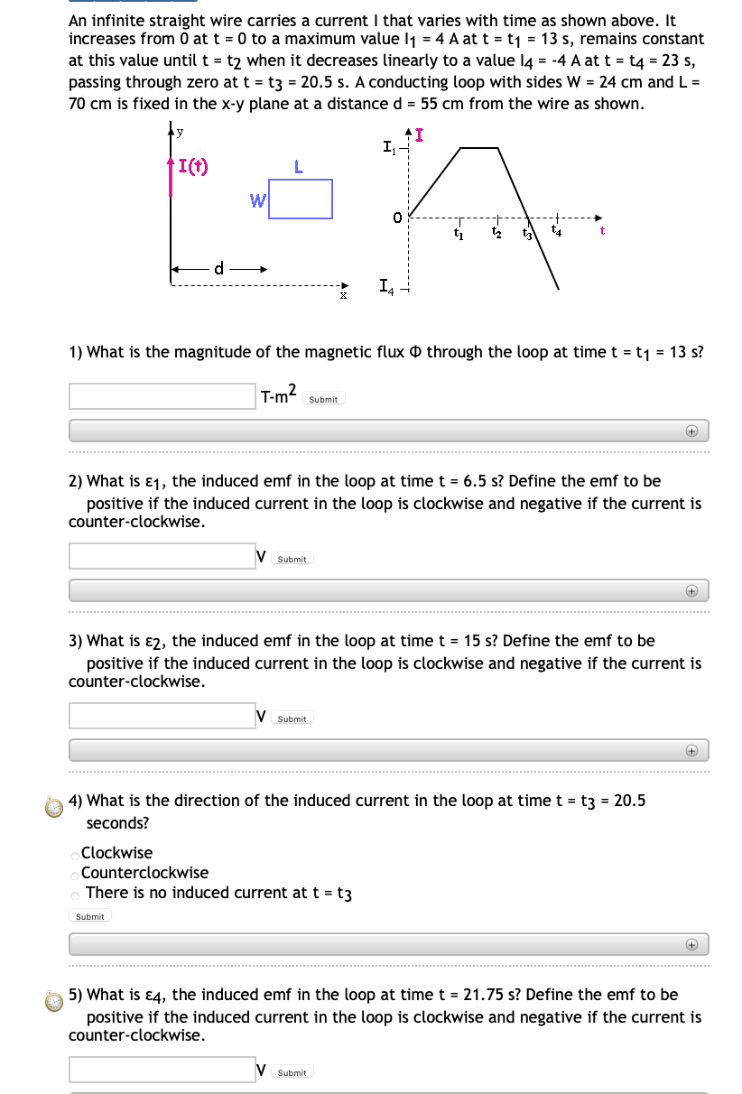 Solved An infinite straight wire carries a current I that | Chegg.com