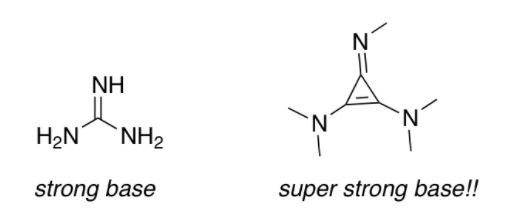 Solved The following bases are strong and very strong at the | Chegg.com