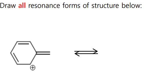 Solved Draw all resonance forms of structure below: | Chegg.com