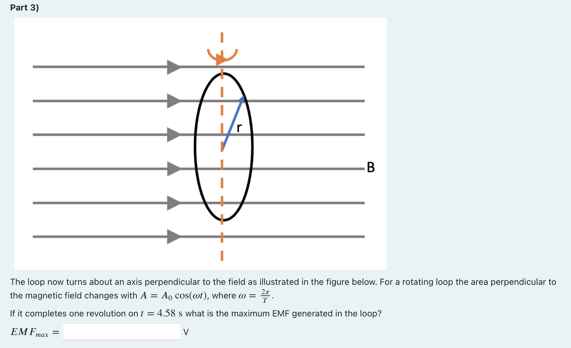 Solved current I is turned on and flows through a square as | Chegg.com
