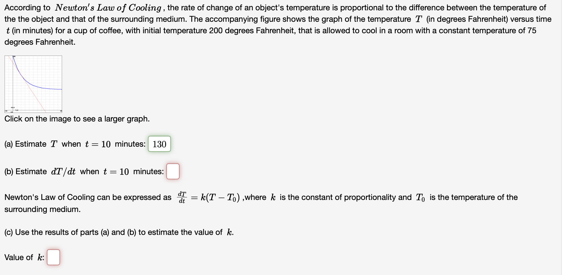 According to Newton's Law of Cooling, the rate of | Chegg.com