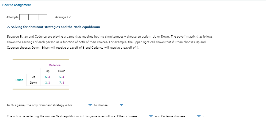 Solved Back to AssignmentAttemptsAverage / 2Solving for | Chegg.com