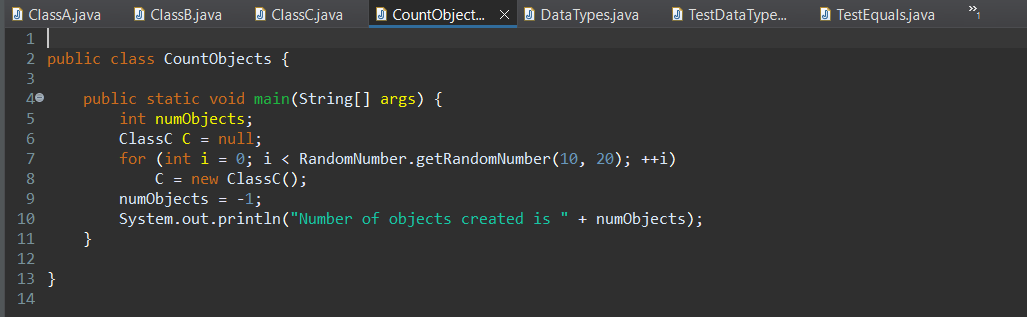 Solved Exercise 4 - Using Static Objects 1. Open and study | Chegg.com