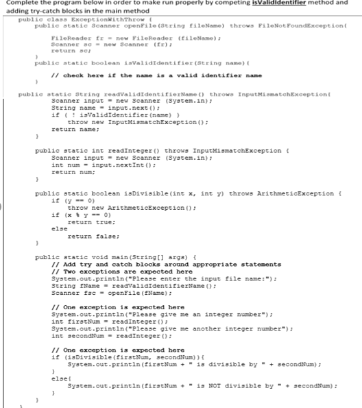 Solved Complete the program below in order to make run | Chegg.com