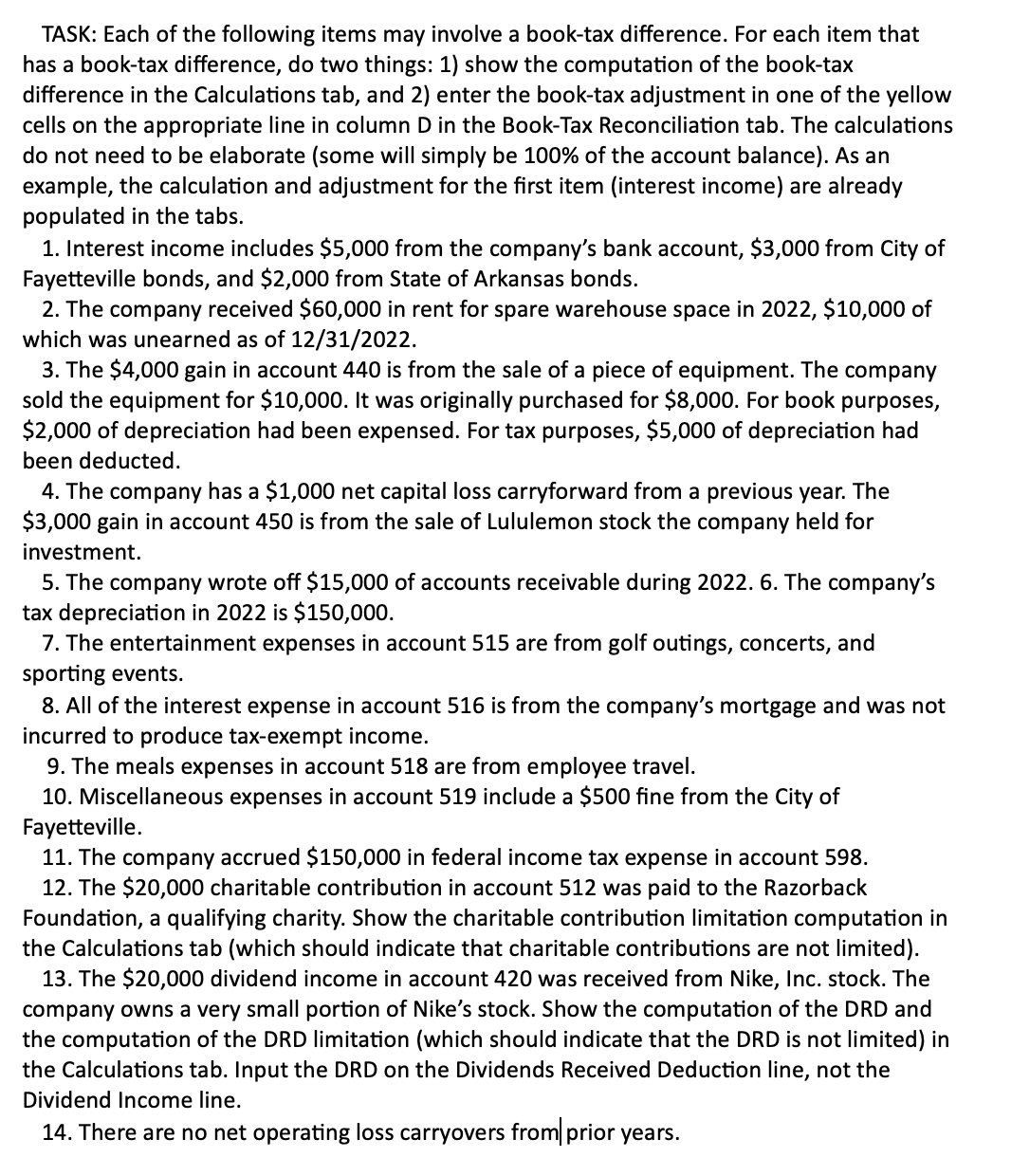 TASK: Each of the following items may involve a | Chegg.com