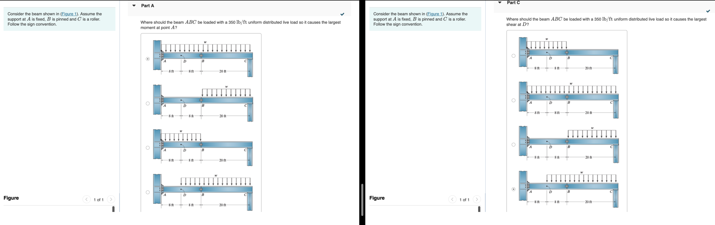 Solved For part B find (Ma)max in k*ftFor part D find | Chegg.com Solved For part B find (Ma)max in k*ftFor part D find | Chegg.com