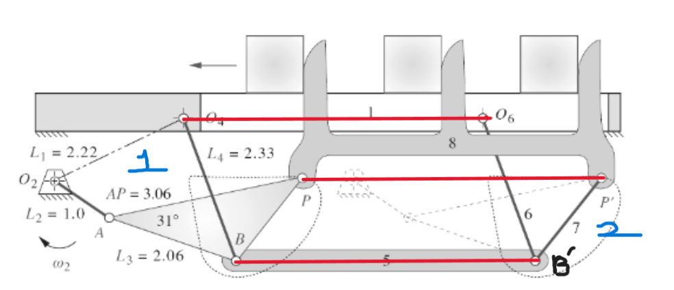 Solved Draw another mechanism equal to the one illustrated, | Chegg.com