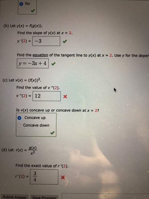 Solved Suppose f(1) 16 and f (1) 6. Find the derivatives of | Chegg.com