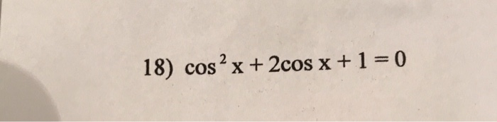 Solved Solve the equation on the interval [0,2pi] | Chegg.com
