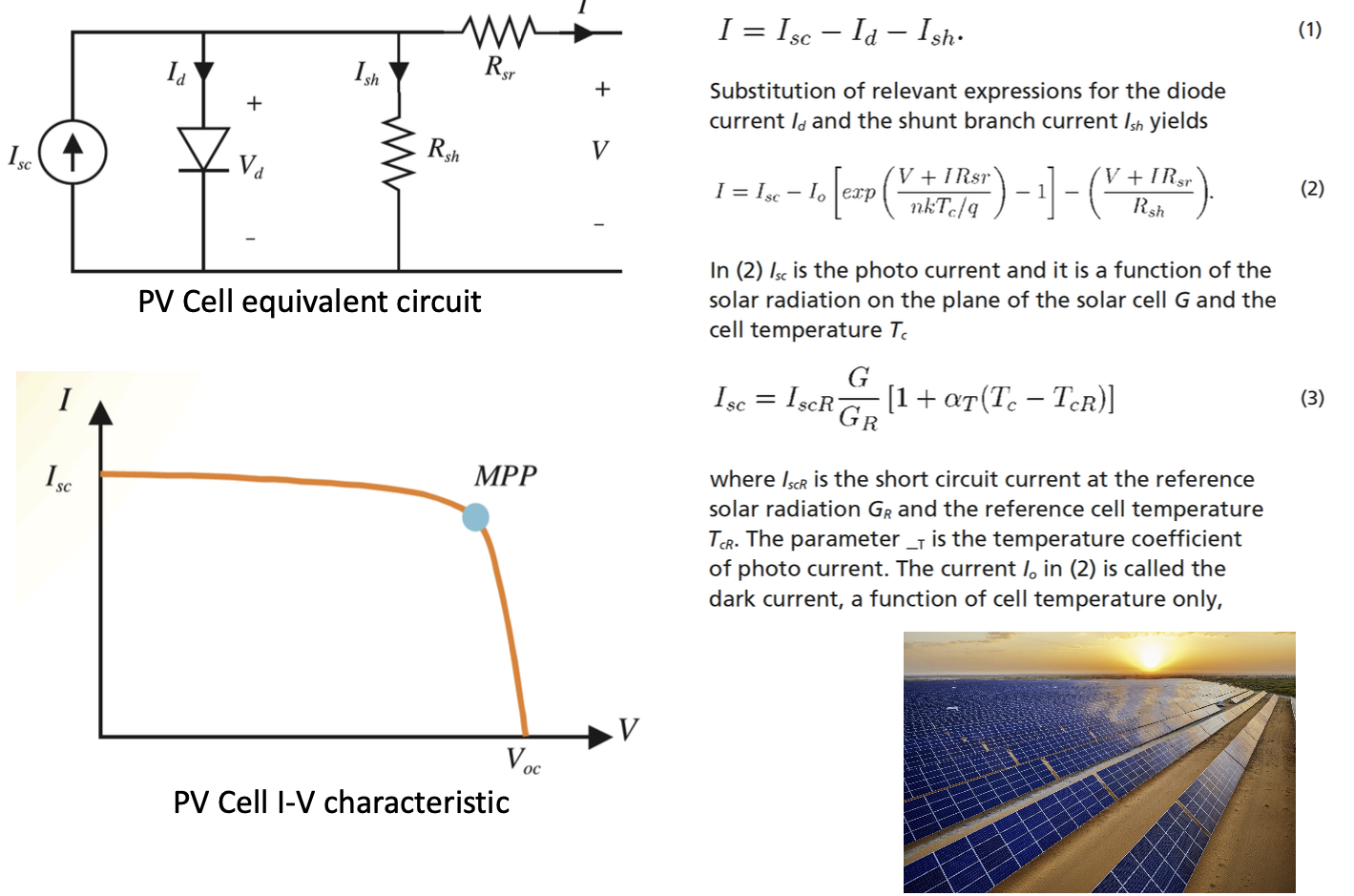 Solved Simulate a PV cell(like the one below) and get the | Chegg.com