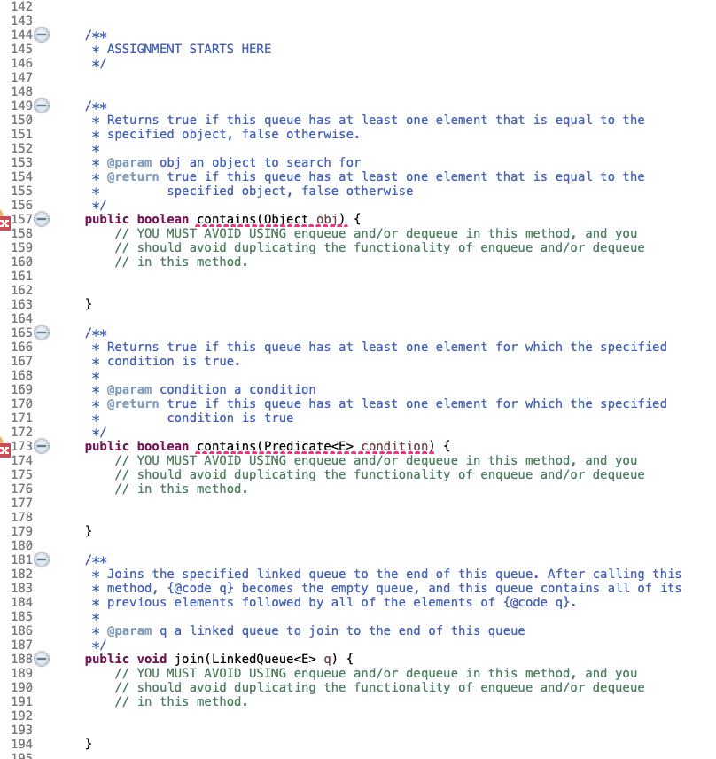 Solved Question 1 The class StartsWith implements the | Chegg.com