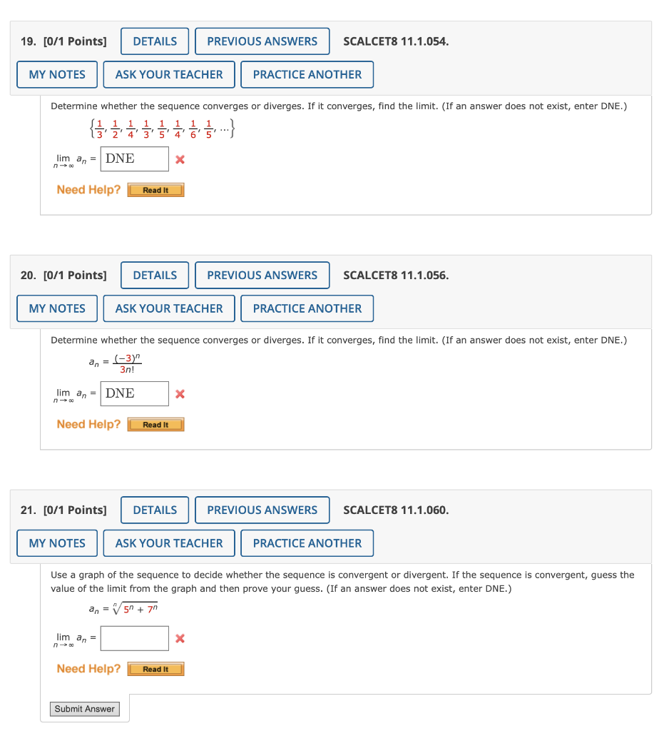 Solved 19. [O/1 Points] DETAILS PREVIOUS ANSWERS SCALCET8 | Chegg.com