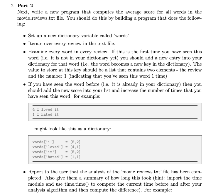 Solved 2. Part 2 Next, write a new program that computes the | Chegg.com