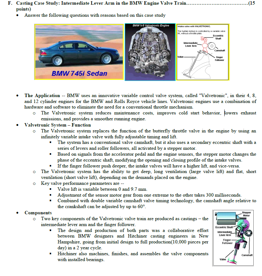 Solved The Part - Intermediate Lever Arm • The intermediate | Chegg.com