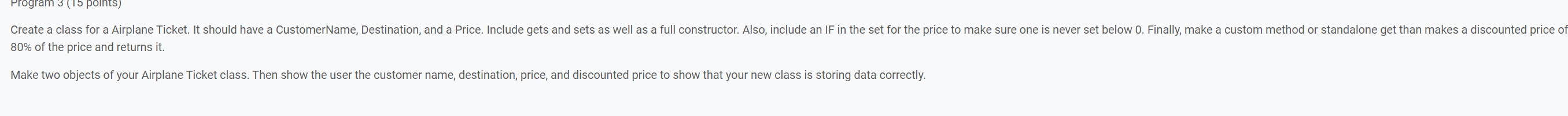 Solved JAVA Programming^Please submit it when it is working | Chegg.com