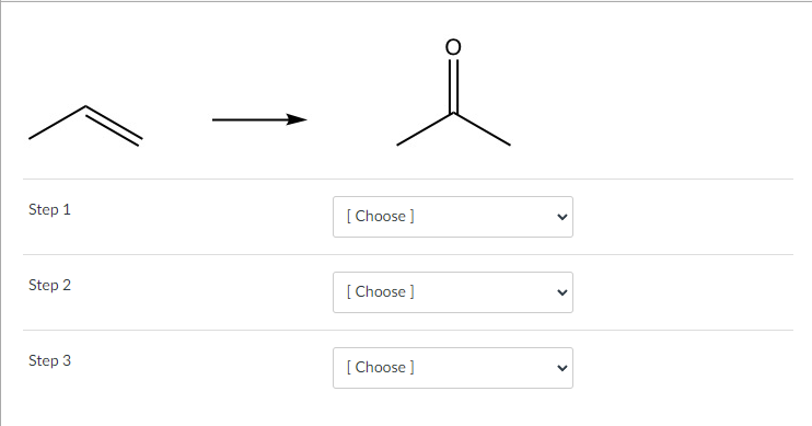 Solved H. H M Step 1 Step 2 Step 3 [Choose [Choose R2BH, THE | Chegg.com