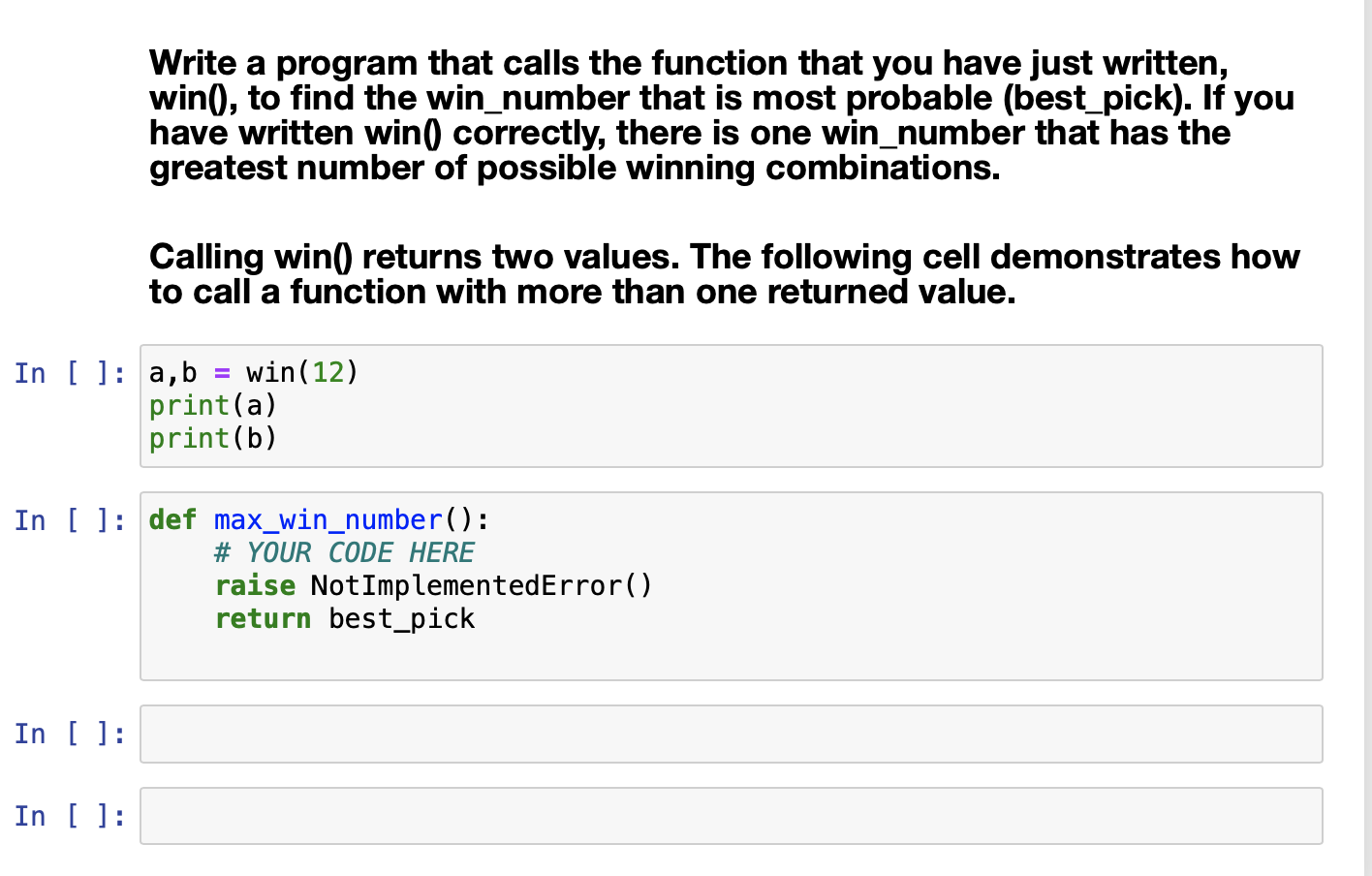 Solved A small lottery was devised using three sets of | Chegg.com