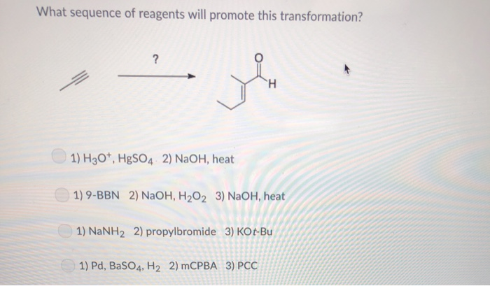 Solved Which compound(s) will react with CrO3/H30? OH он OH | Chegg.com