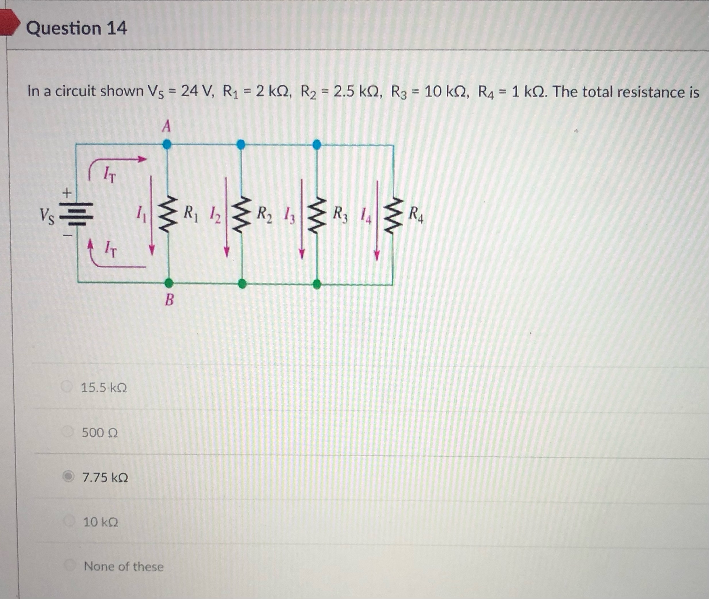 Solved The Thevenin equivalent voltage for a given circuit | Chegg.com