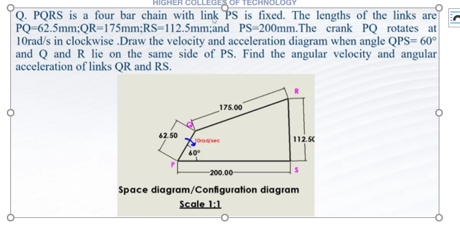 Solved Use Relative velocity Method to calculate | Chegg.com